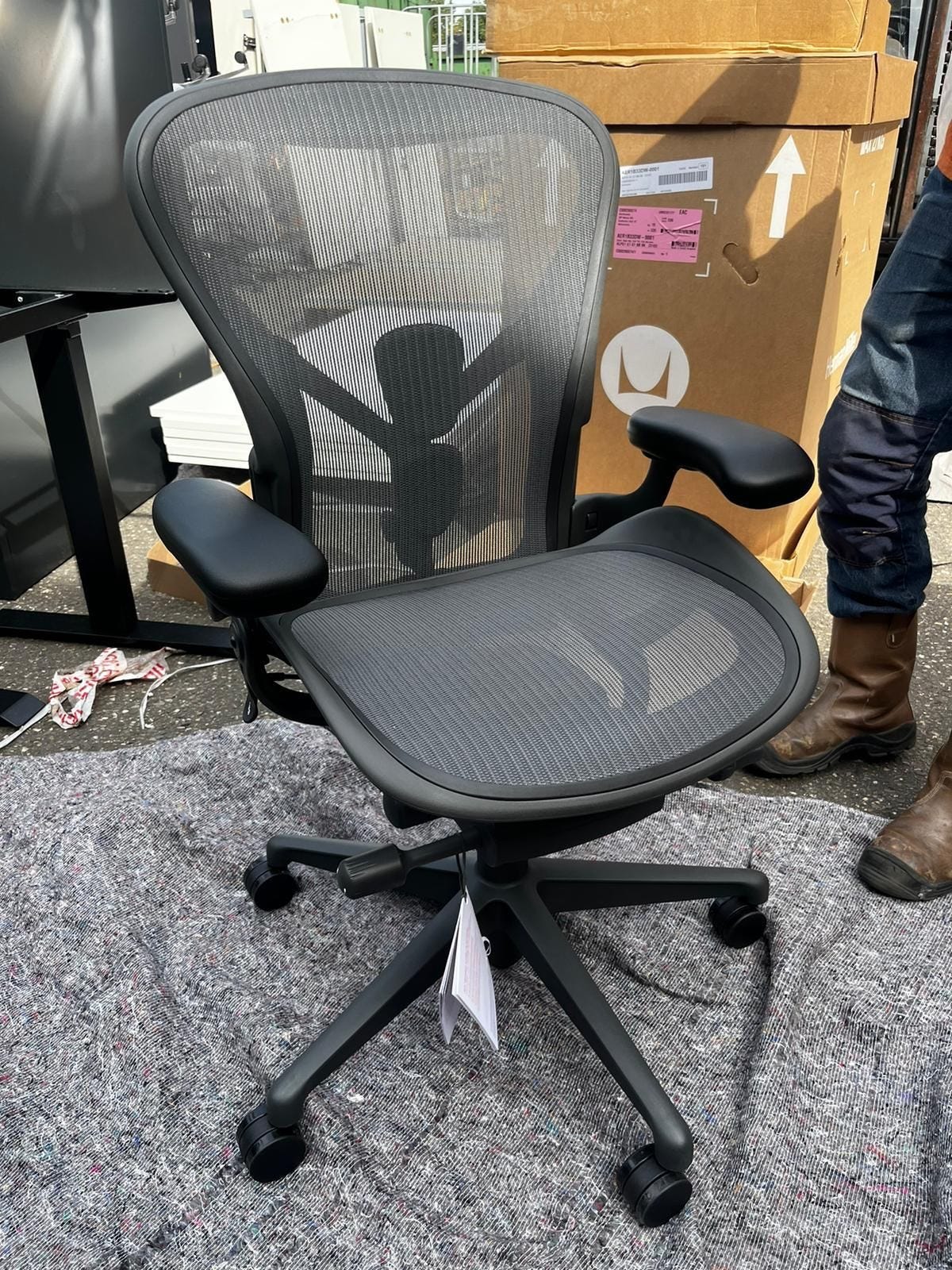Herman Miller Aeron Remastered Posturefit Sl - New | FINN-torget