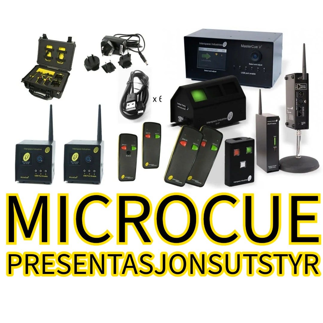 Microcue Hive MC3 Klikker presentasjon powerpoint | FINN-torget