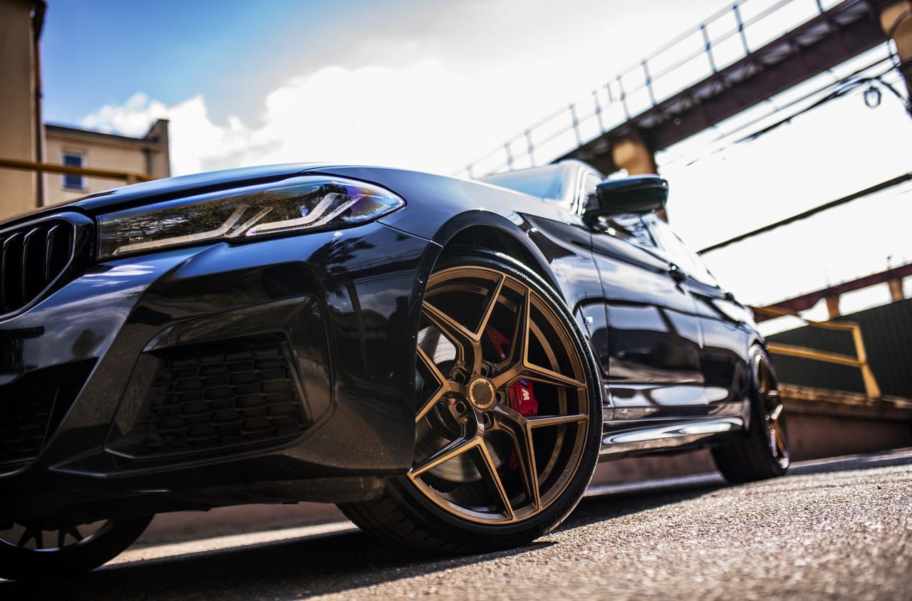 CONCAVER CVR2 Brushed Bronze 21X9.0 OG 21X10,5 TIL BMW F10 / F11 OG 6 ...