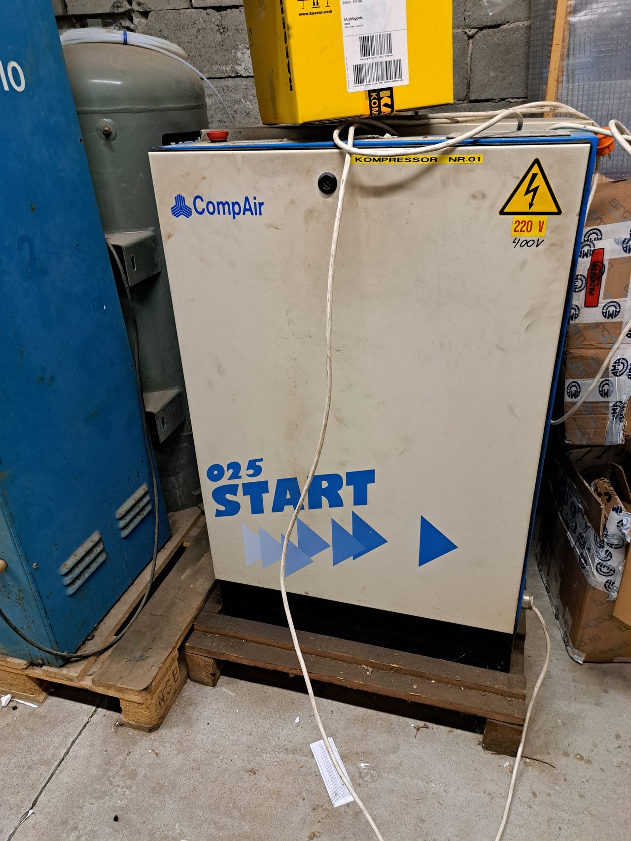 Compair START 025, Brukt skruekompressor | FINN-torget