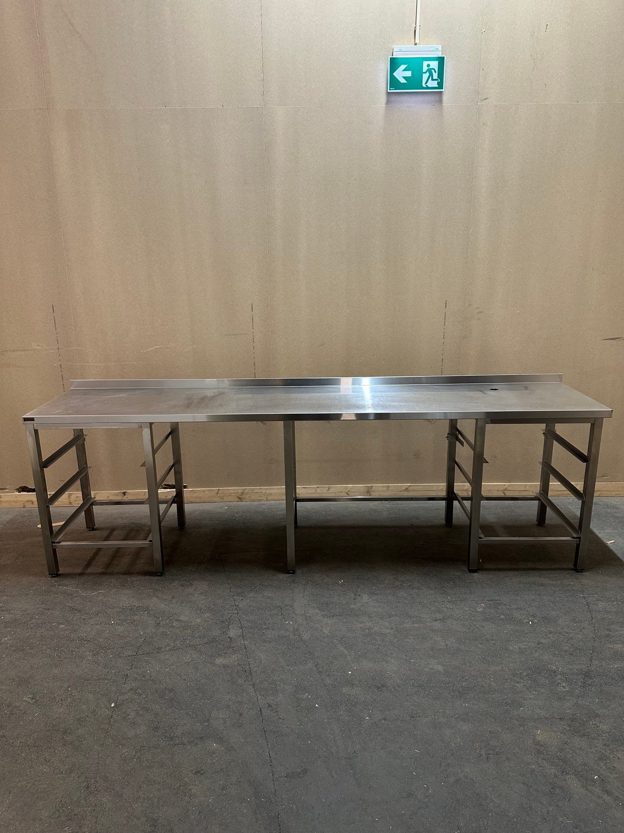 KUPP - RUSTFRI ARBEIDSBENK 283x60 CM - ARBEIDSBORD - BENK fra OSLO ...