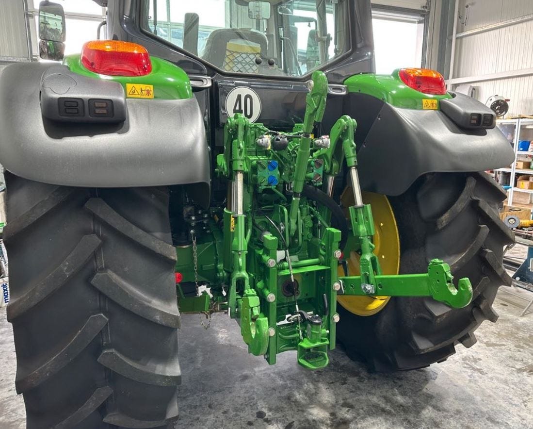 Til salgs: John Deere 6090M med laster - 2022 - 110 hk | FINN.no