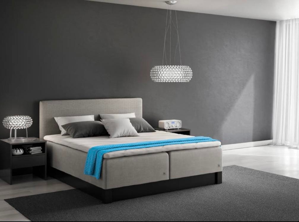 Nyvasket! Svane Zefir med IntelliGel og embrace latex overmadrass ...