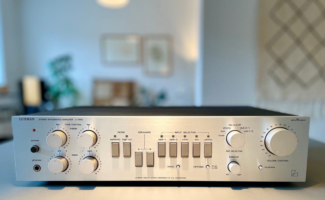 LUXMAN L-116A FORSTERKER VINTAGE SUPER HIFI | FINN torget
