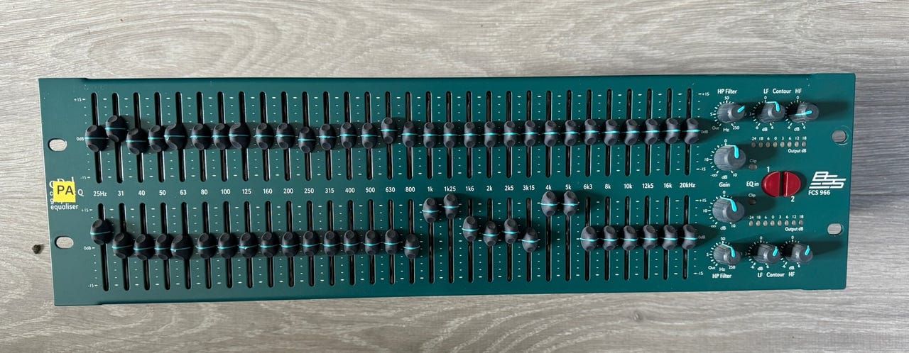 BSS audio FCS-966 Equalizer | FINN torget