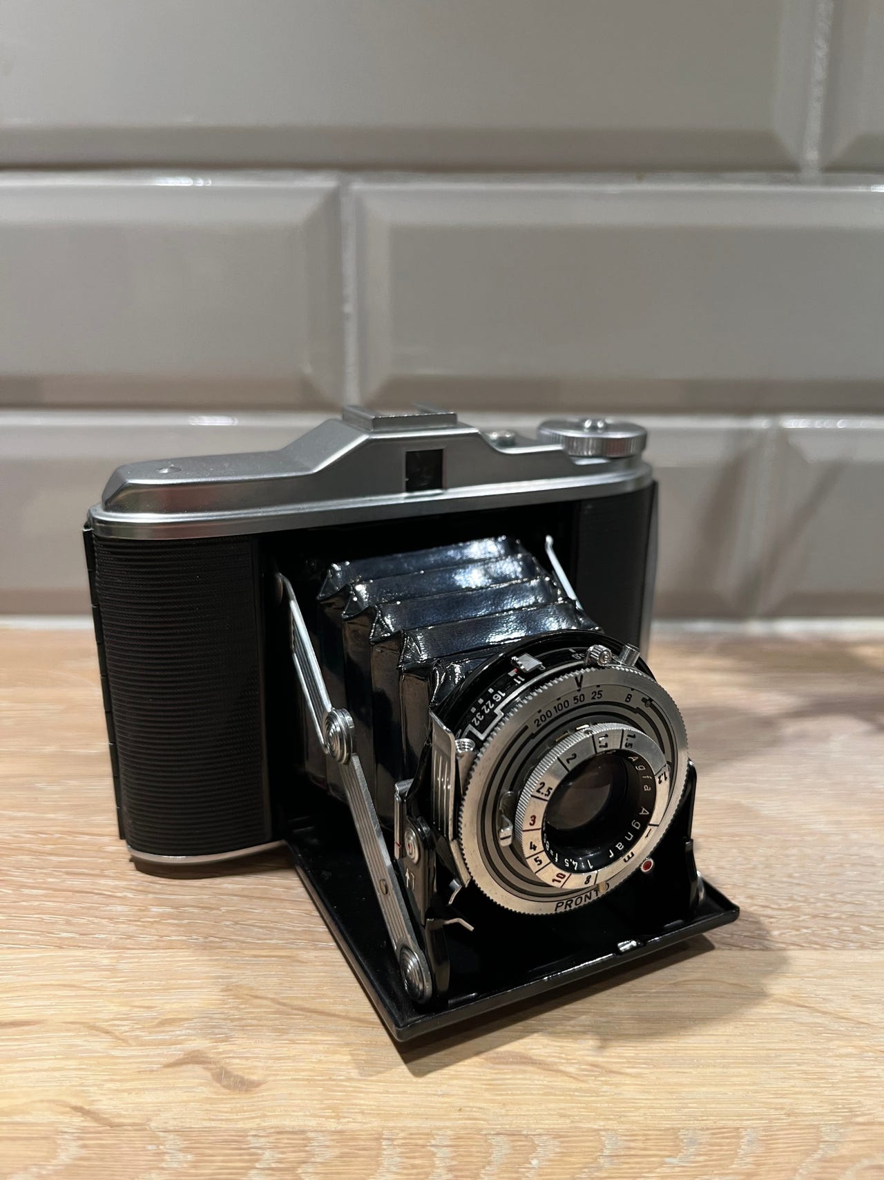 Velbevart Agfa ISolette V kamera | FINN-torget