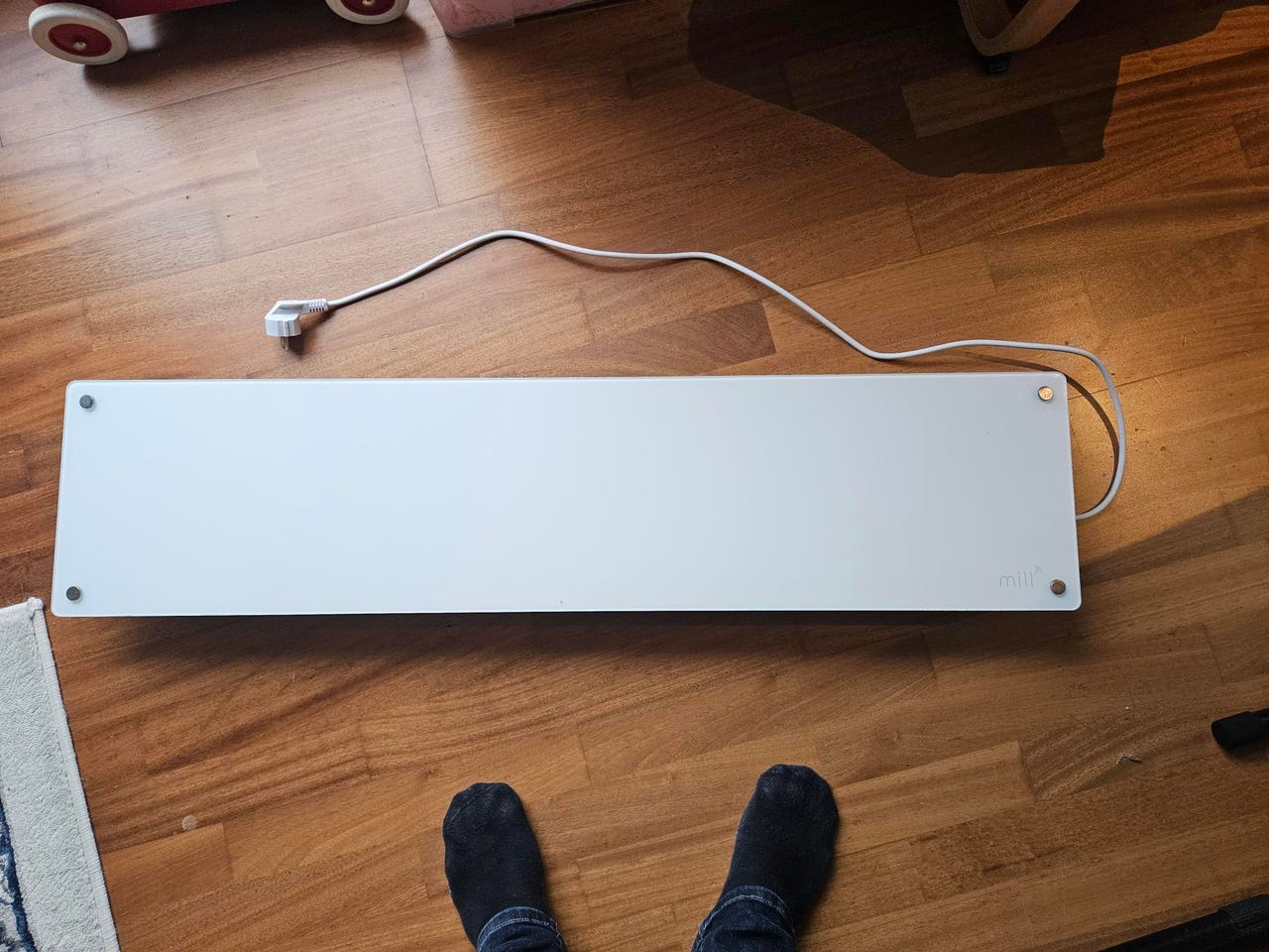 Mill glass panelovn 800w wifi | FINN torget