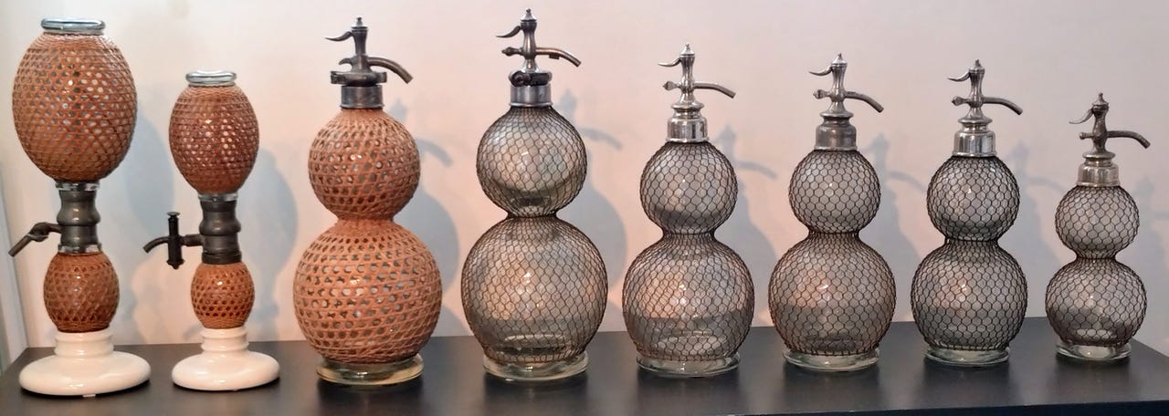 Antik fransk Gasogene soda sifon. | FINN torget