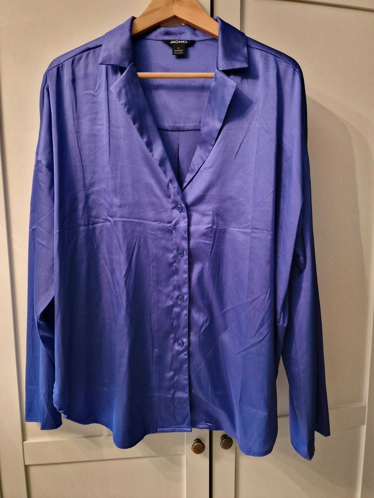 Silkebluse str L | FINN torget