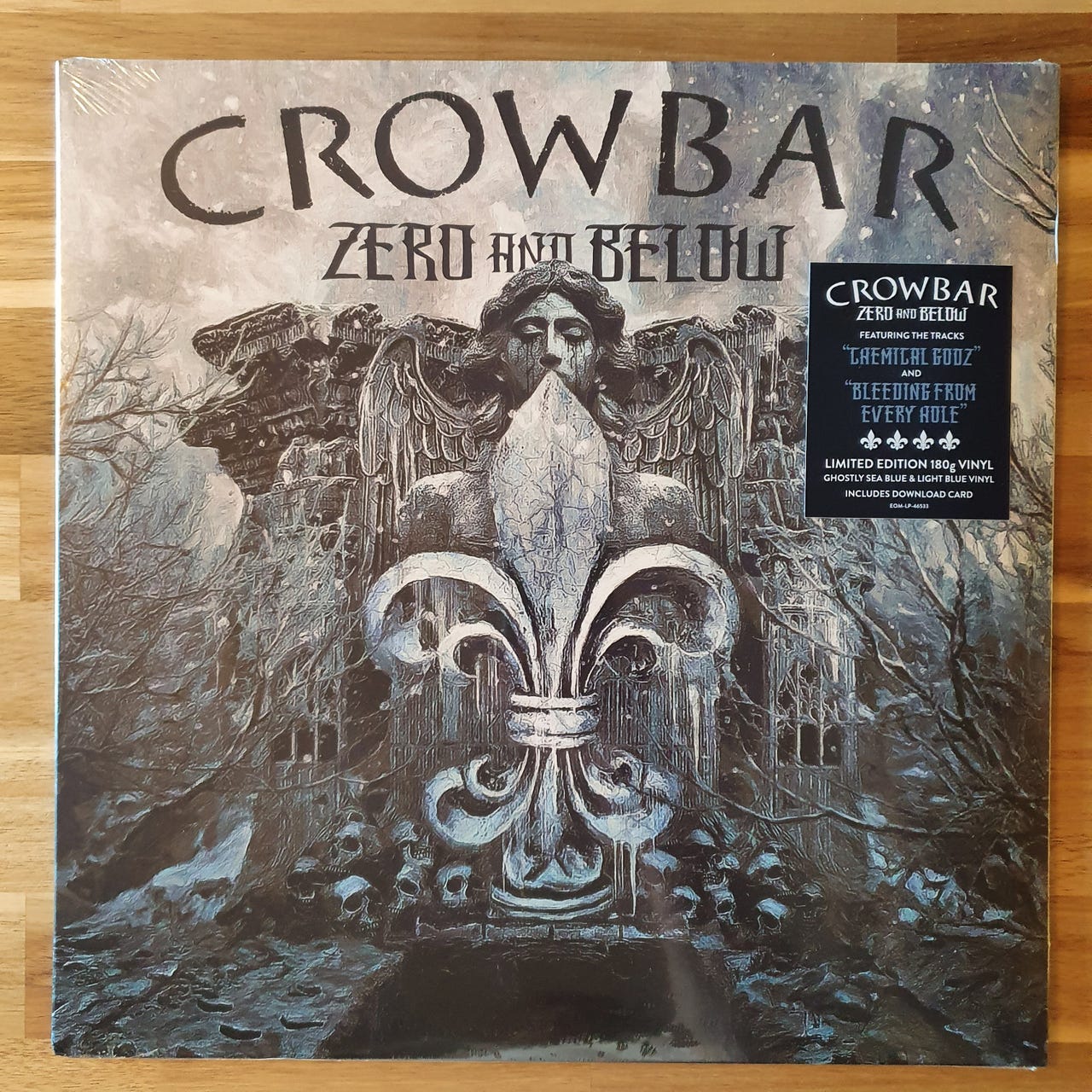 Crowbar - Zero And Below - LP - Ghostly Sea Blue & Light Blue vinyl ...