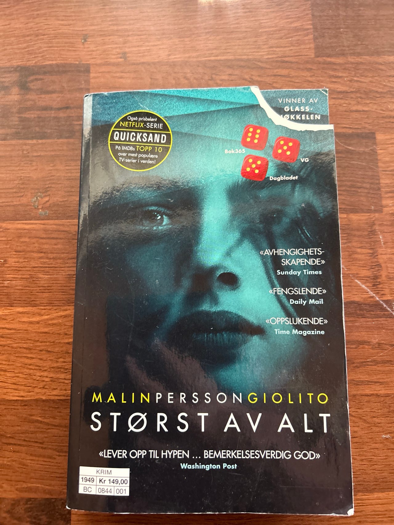 Malin Persson giolito.Størst av alt . Pocket bok | FINN torget