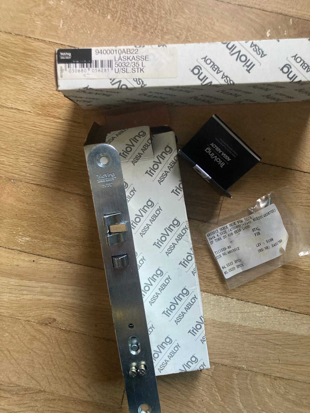 Trioving Låskasse 5032/35 3 STK | FINN-torget