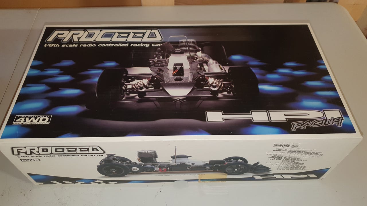 Vintage Hpi Proceed 1/8 track kit | FINN-torget