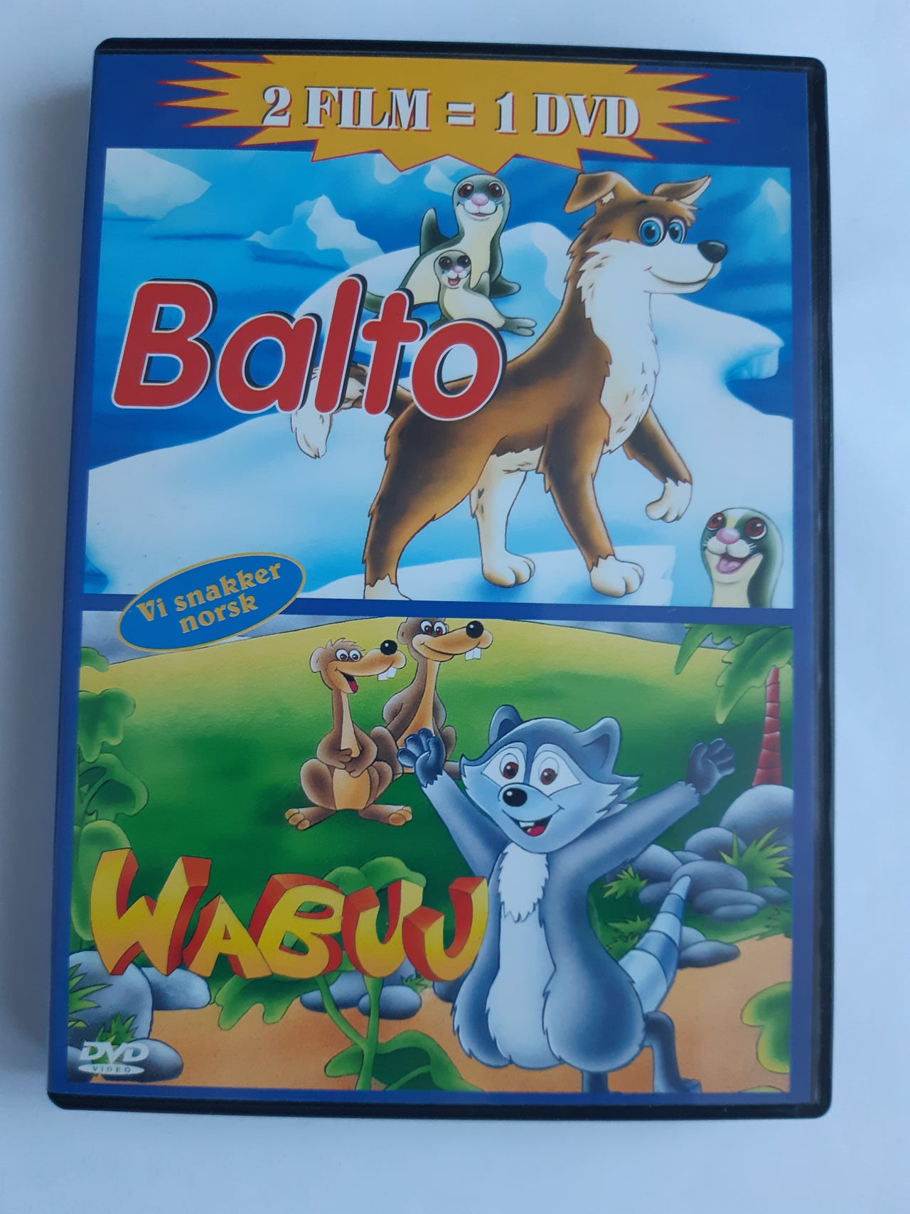 Balto og Wabuu DVD (2 filmer i 1) | FINN torget