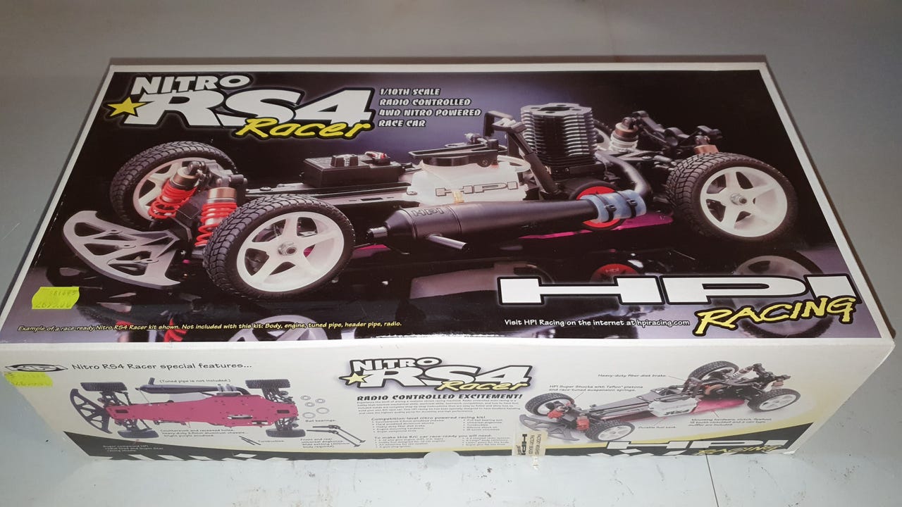 Vintage HPI NITRO RS4 RACER 1/10 KIT | FINN-torget