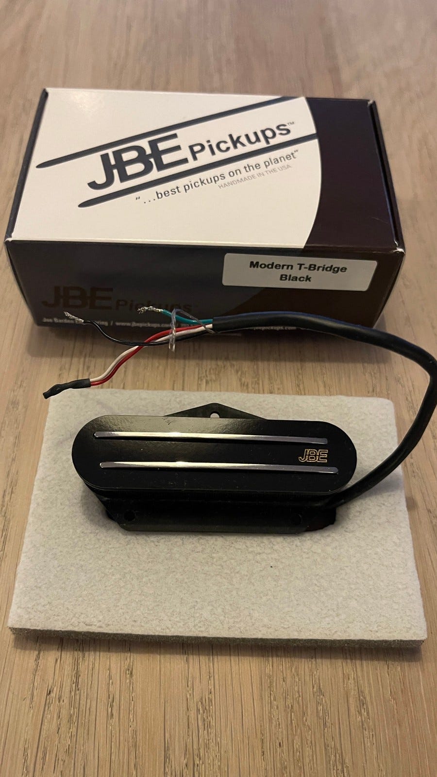 Til Telecaster: JBE Pickups (Joe Barden) Modern T Bridge Pickup | FINN ...