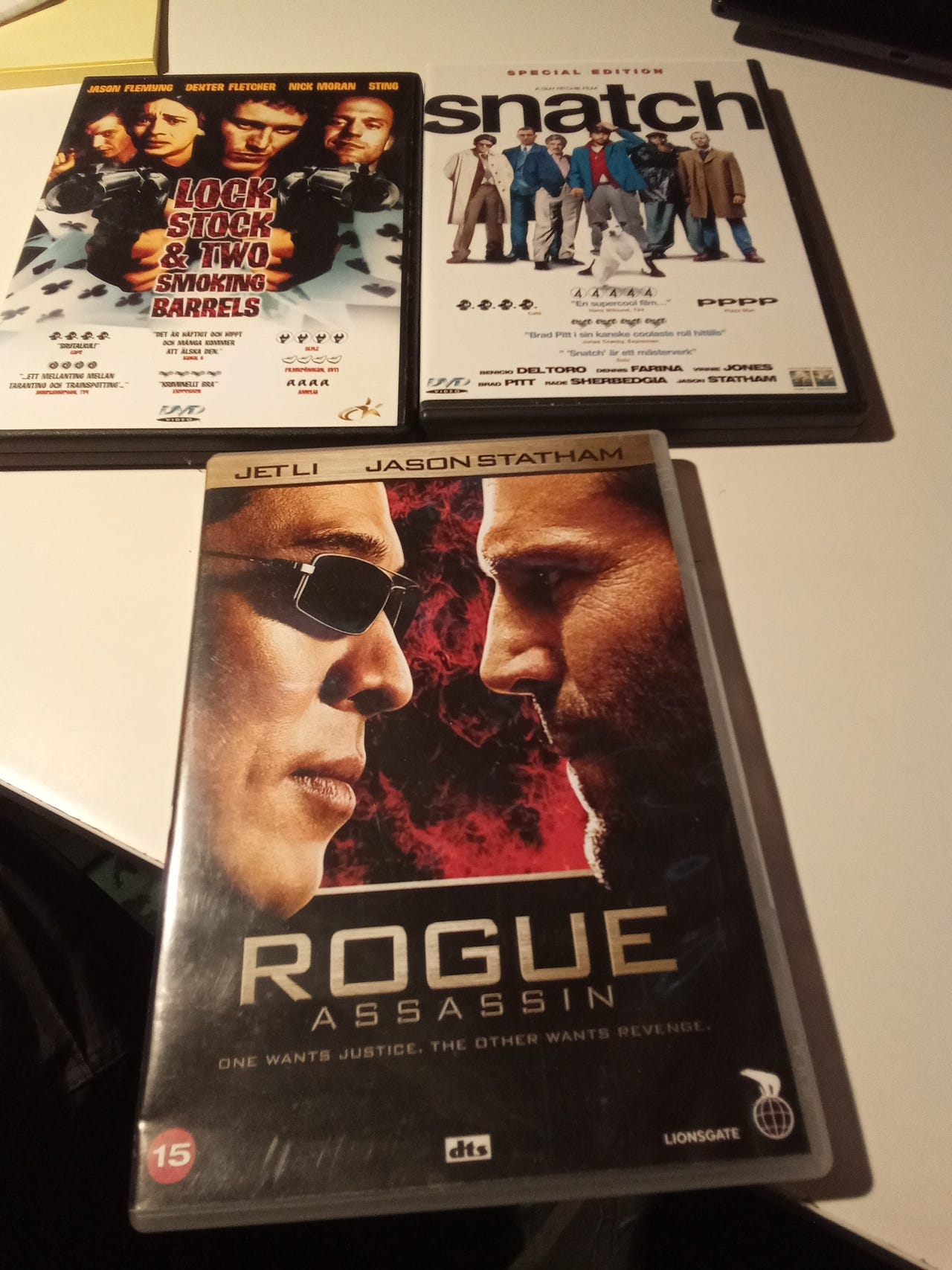 Lock Stock & Two Smoking- Rogue Assassin - Snatch. - Crank- Safe- Blitz ...