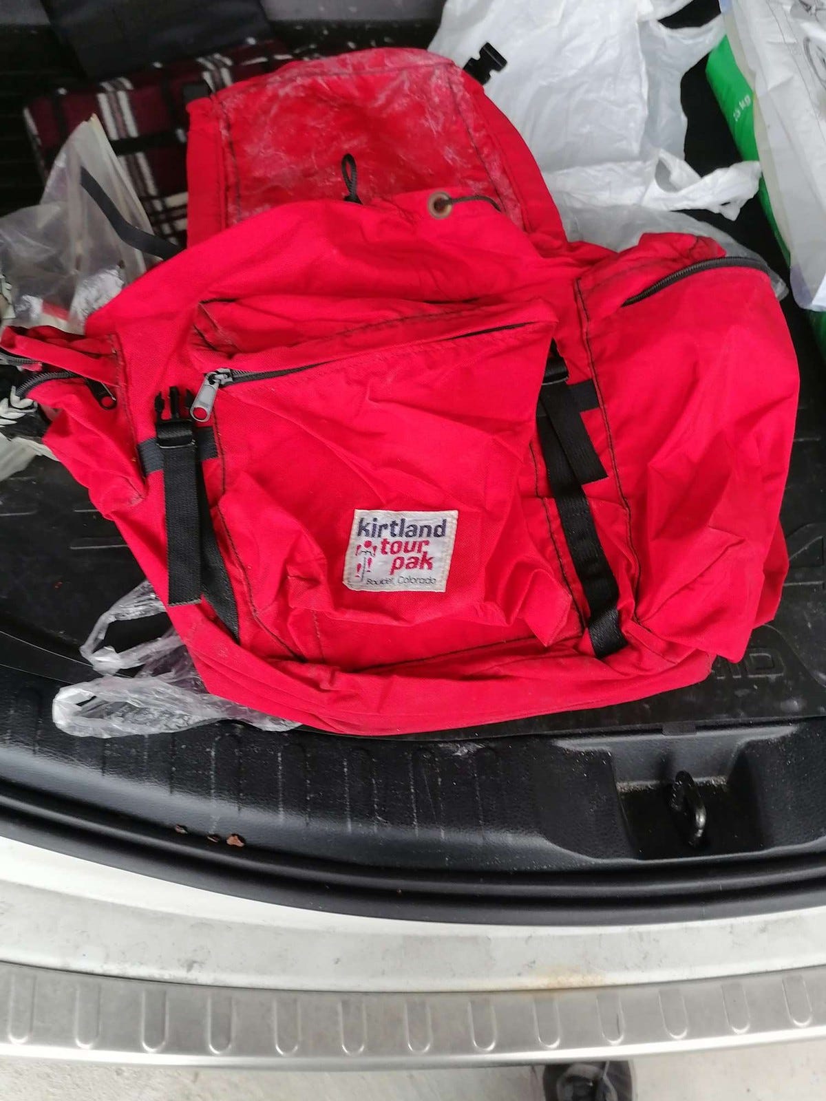 Kirtland Tour Pak Boulder Colorado rack pack bicycle, vintage | FINN-torget