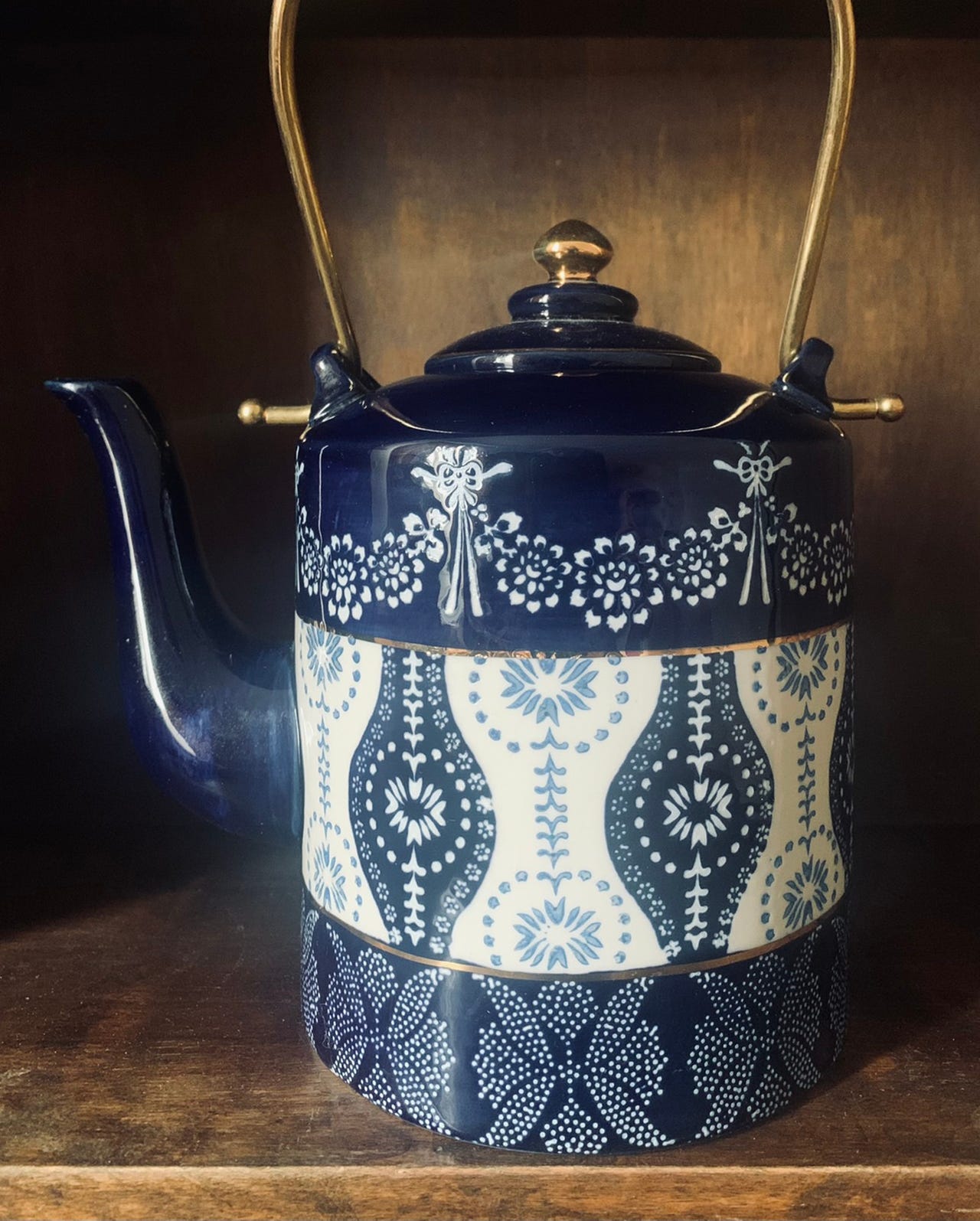 Indiska - Limited Edition Jade Jagger - Stor og flott te kanne | FINN ...