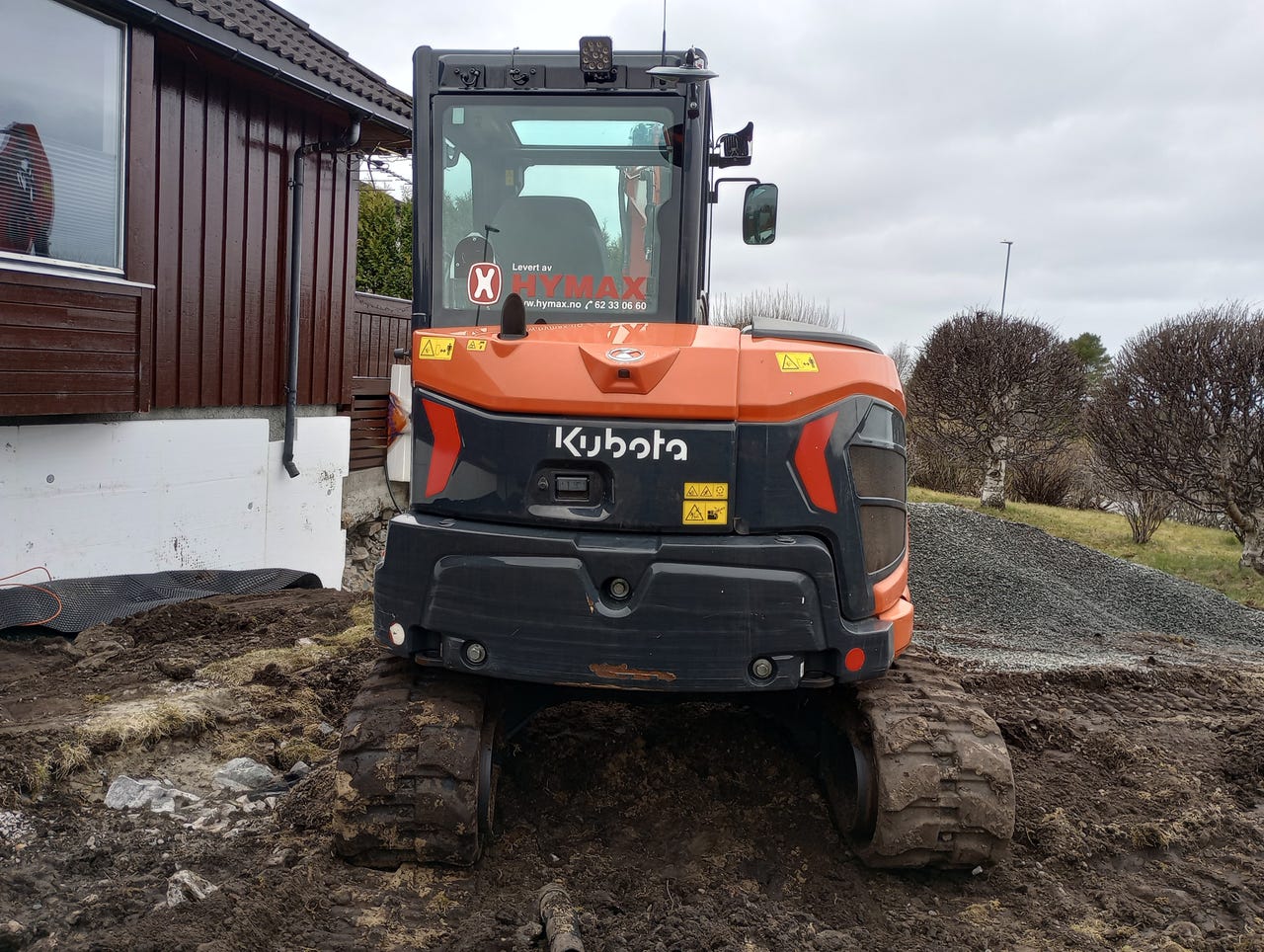 Til salgs: Kubota K060-5 med rototilt - 2020 - Gravemaskin | FINN.no