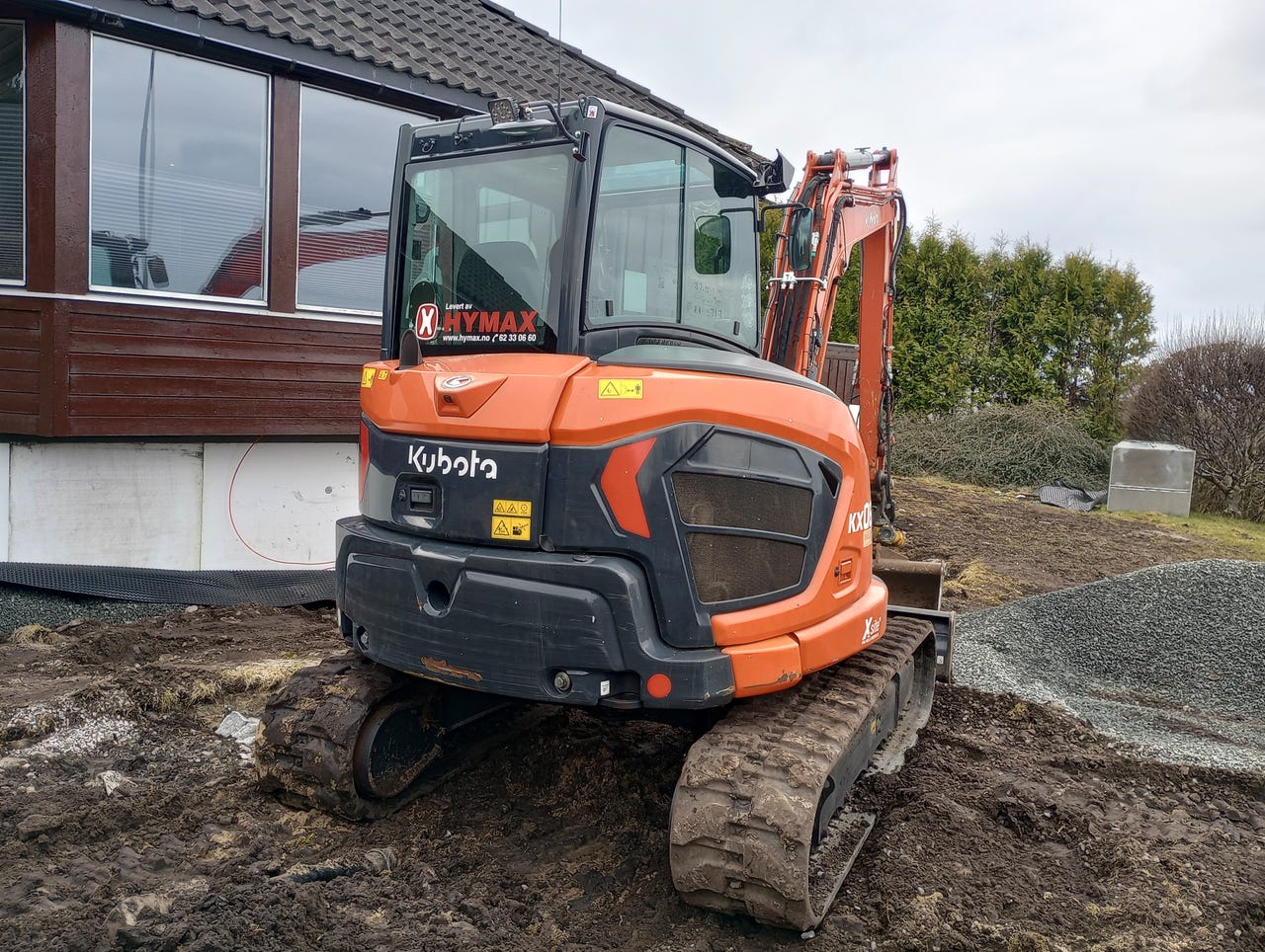 Til salgs: Kubota K060-5 med rototilt - 2020 - Gravemaskin | FINN.no
