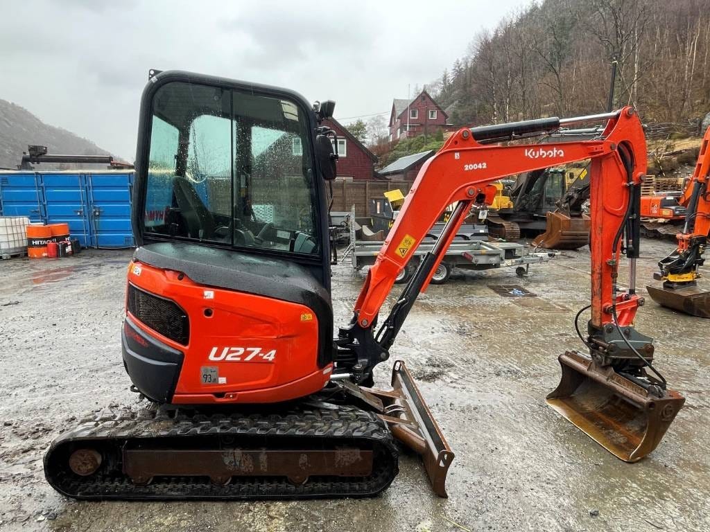 Til salgs: Kubota U 27-4 - 2017 - Minigraver | FINN.no