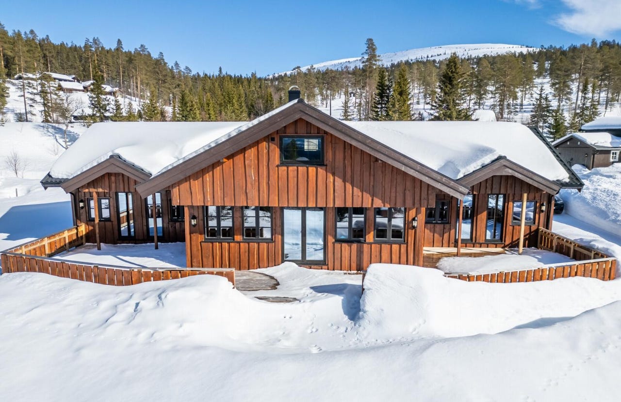 TRYSIL - Eksklusiv hytte i Fulufjellet: Stor hytte ved alpinanlegget. 6 ...