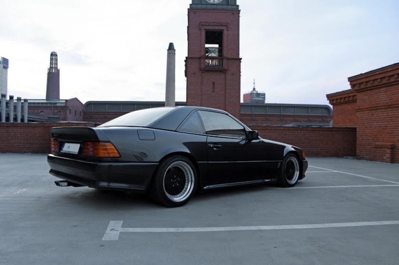 MERCEDES SL R129 / W129 - AMG BODY KIT ! | FINN-torget