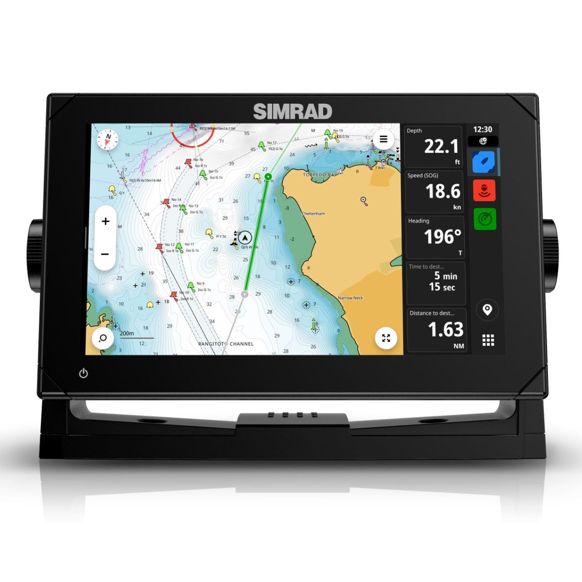 Simrad NSX 3009 9" smart kartplotter og ekkolodd - Kampanje | FINN-torget
