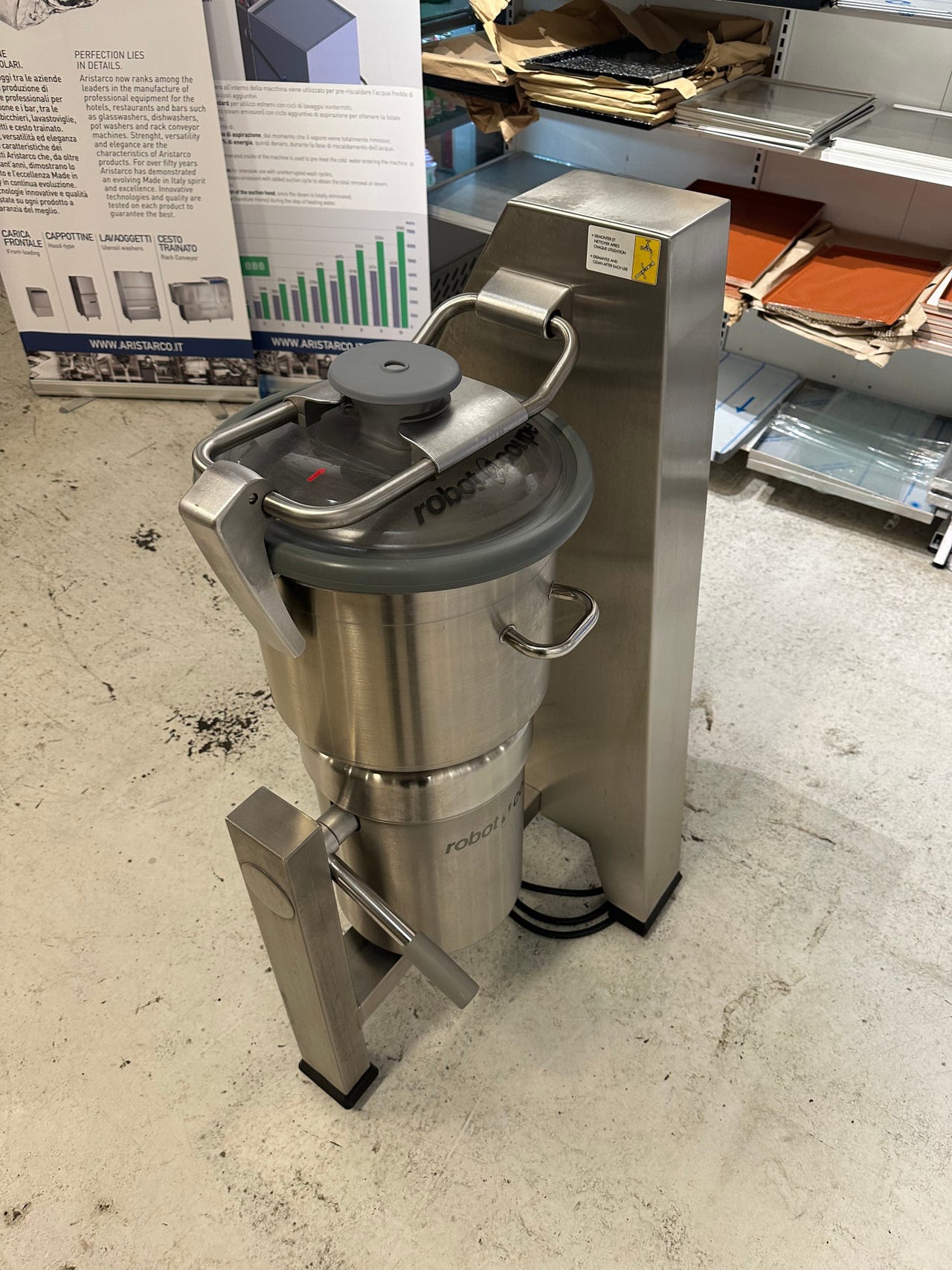 KUPP - ROBOT COUPE R30 - HURTIGHAKKE - HUMMUS MASKIN fra OSLO ...