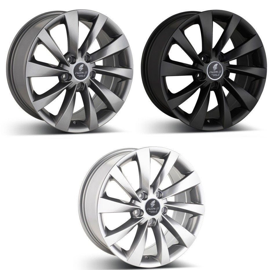 19" BYD HAN KOMPLETT SOMMERHJUL! TURBIN FELGER. NAF TEST 8,3 POENG ...