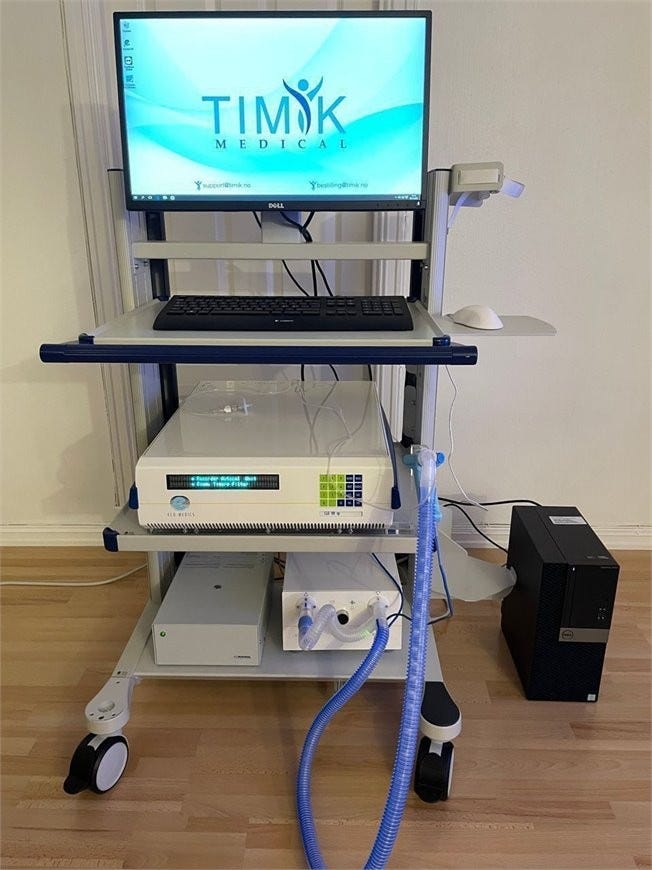 Lite brukt ECOMEDICS ANALYZER CLD 88 sp og DENOX 88 inkl. PC/skjerm | FINN-torget