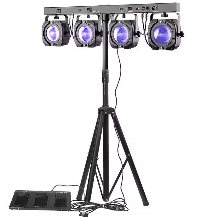 LED COB 4 Par system på stativ | FINN-torget