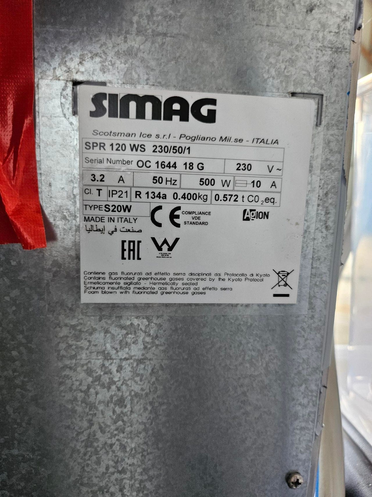 Simag ismaskin selges SIMAG SPR120 | FINN-torget