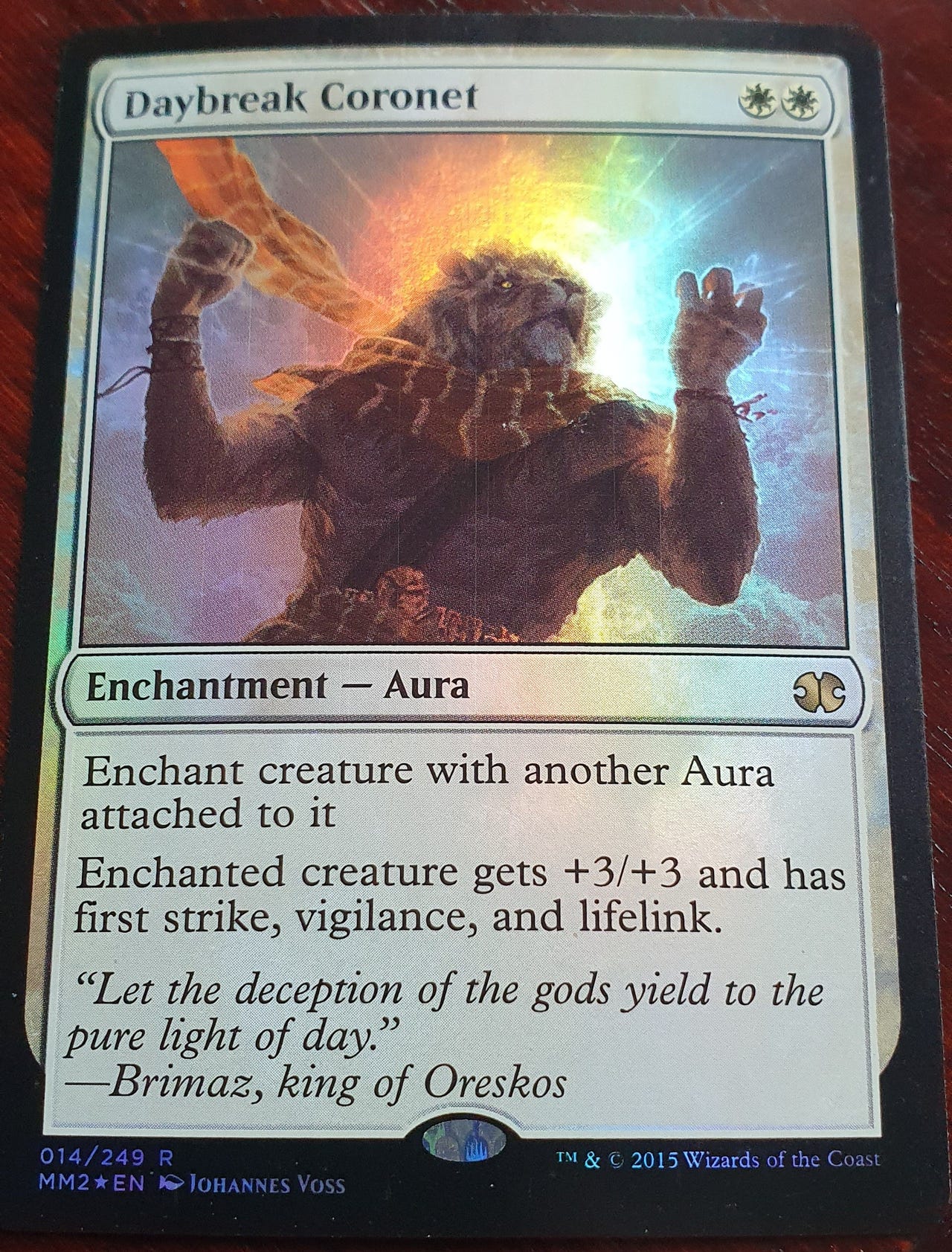 Magic the gathering kort. Daybreak Coronet FOIL | FINN torget