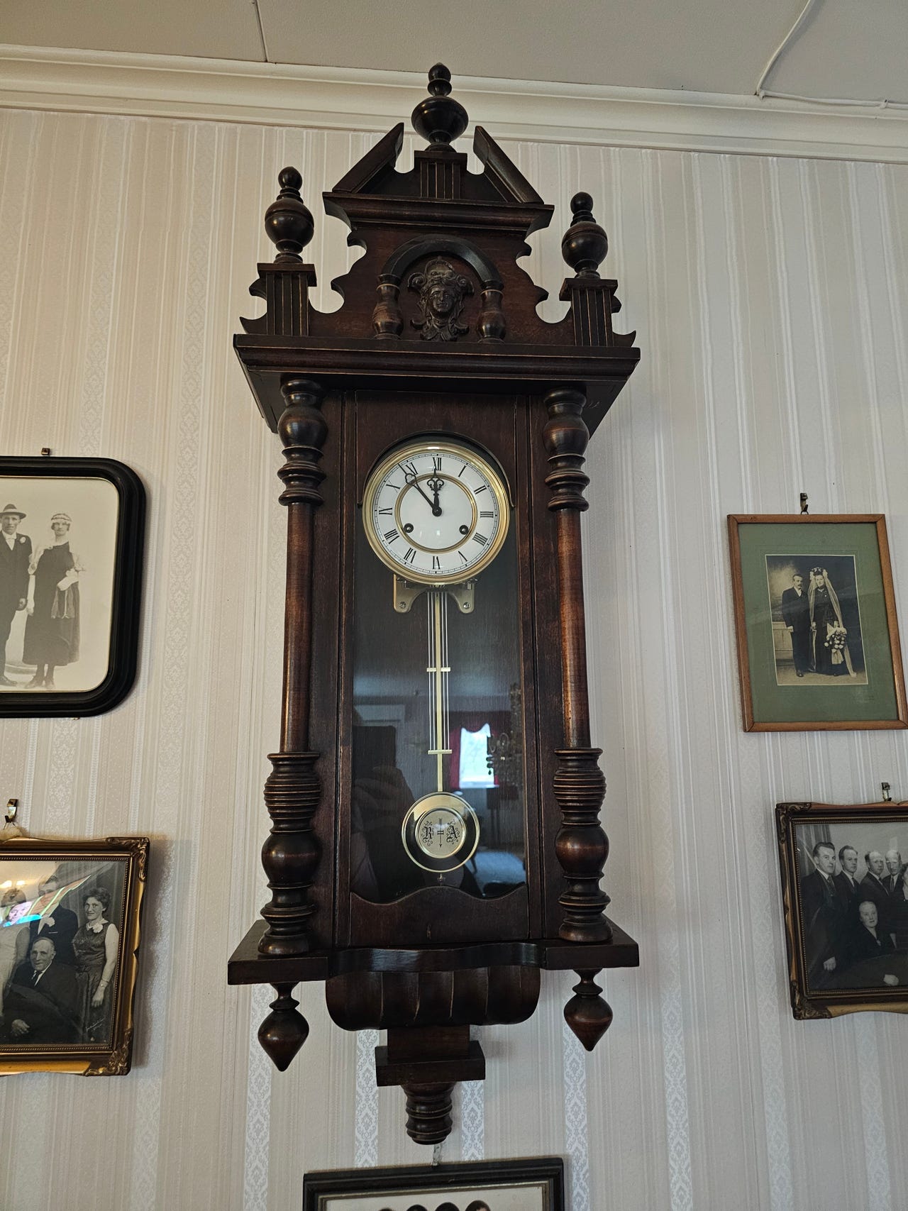 Vintage veggur gammel ur | FINN-torget