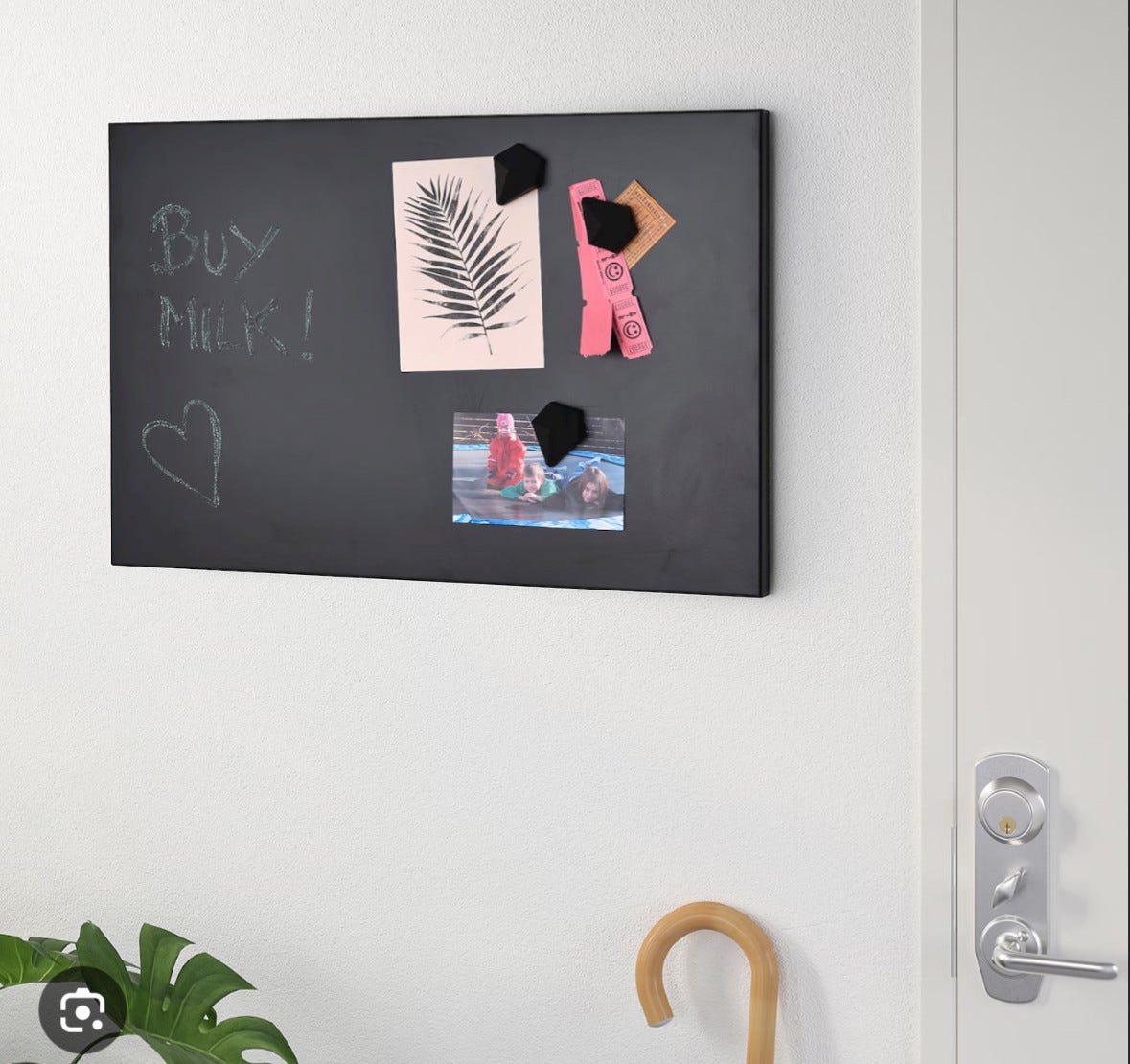 Magnettavle / tavle til magneter og kritt | FINN-torget