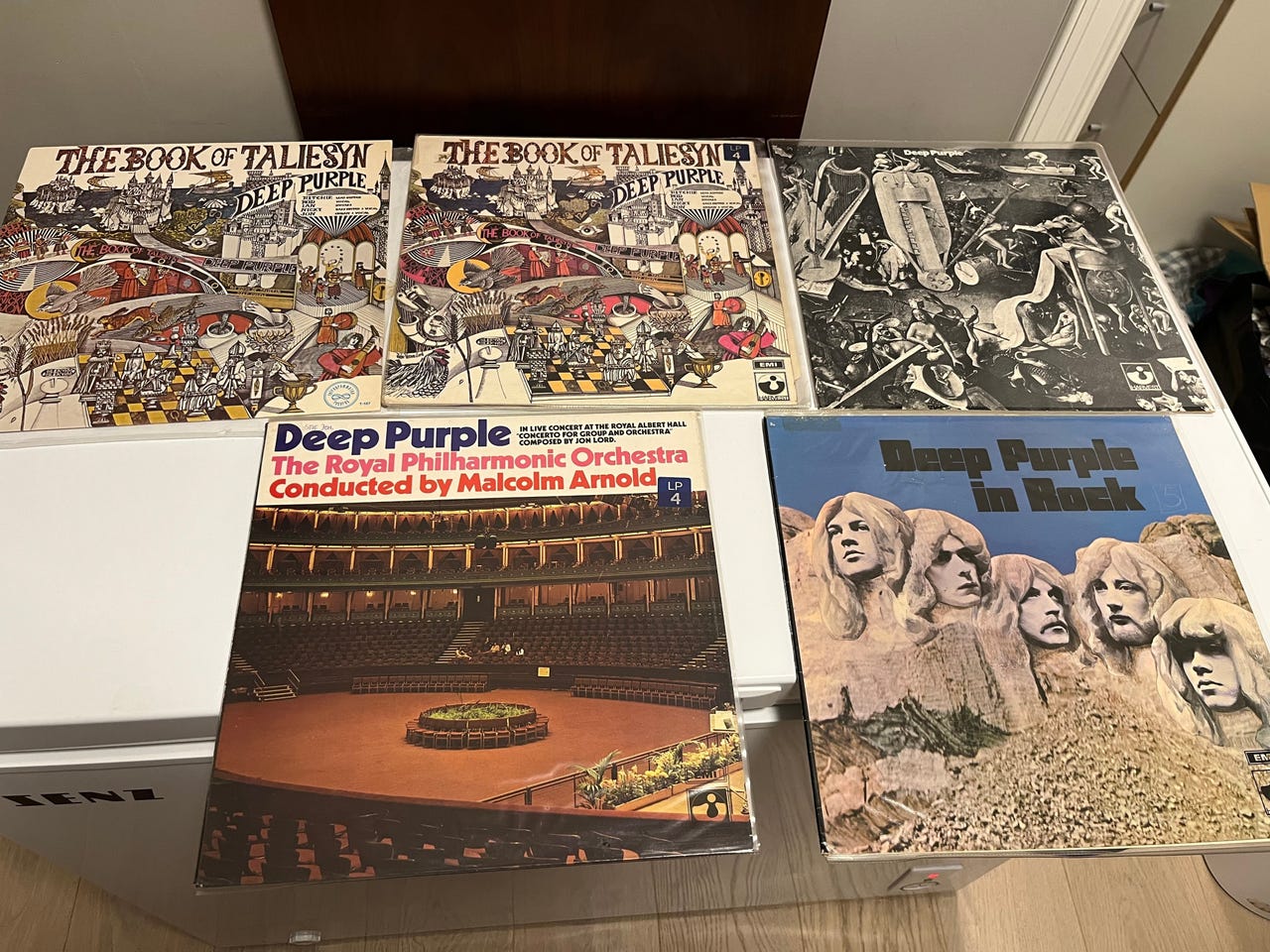 DEEP PURPLE VINYL LP Plater og MAXI SINGLER Siste gjenværende rest ...