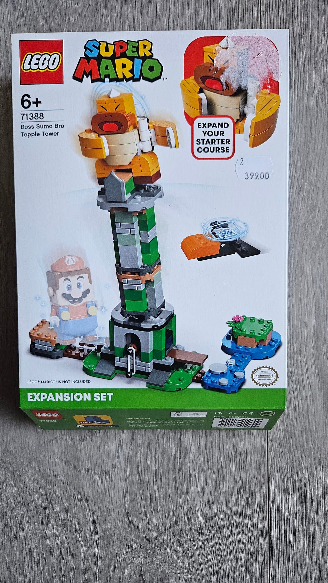 Lego 71388 Expansion Set: Boss Sumo Bro Topple Tower | FINN-torget