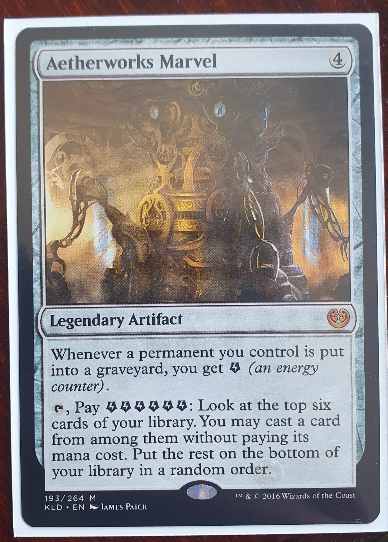 Magic the gathering kort. Aetherworks Marvel | FINN-torget