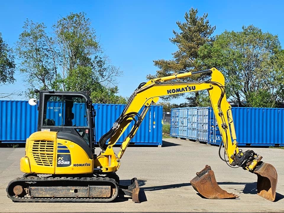 Til salgs: Komatsu PC55 MR-5M0, 2017 Modell, 3622 timer, Rotortilt, 2 ...