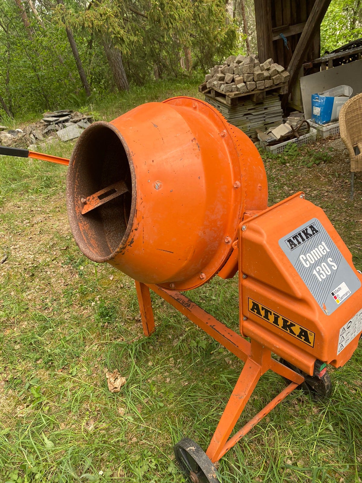 Atika Comet 130 S betong blander | FINN torget