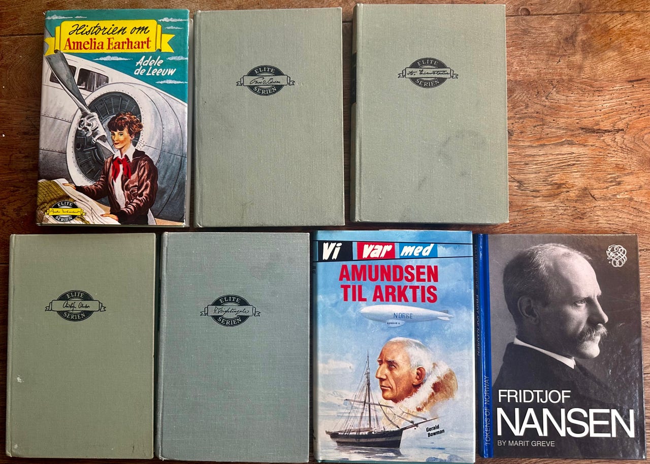 HISTORIEN om bøker for barn og ungdom: Einstein, Nightingale, Amundsen ...