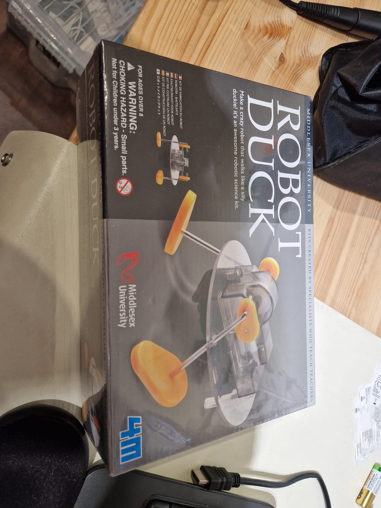 Robot Duck 4M Fun Mechanics Kit Middlesex University Build Your Own ...