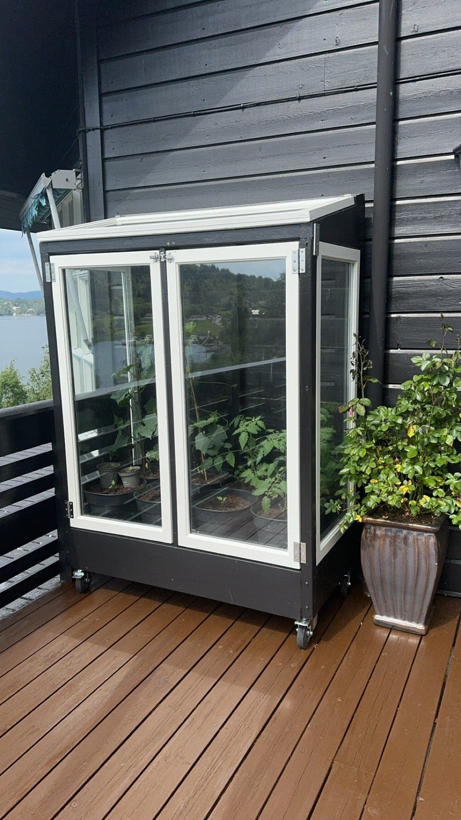 Vegg drivhus på hjul | FINN-torget