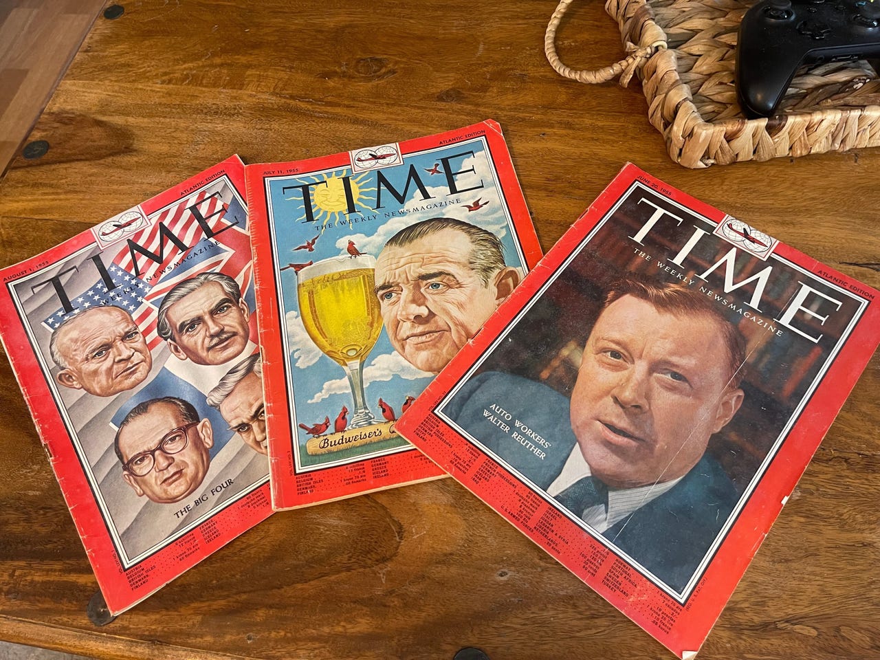 Time magazine 1955 | FINN torget