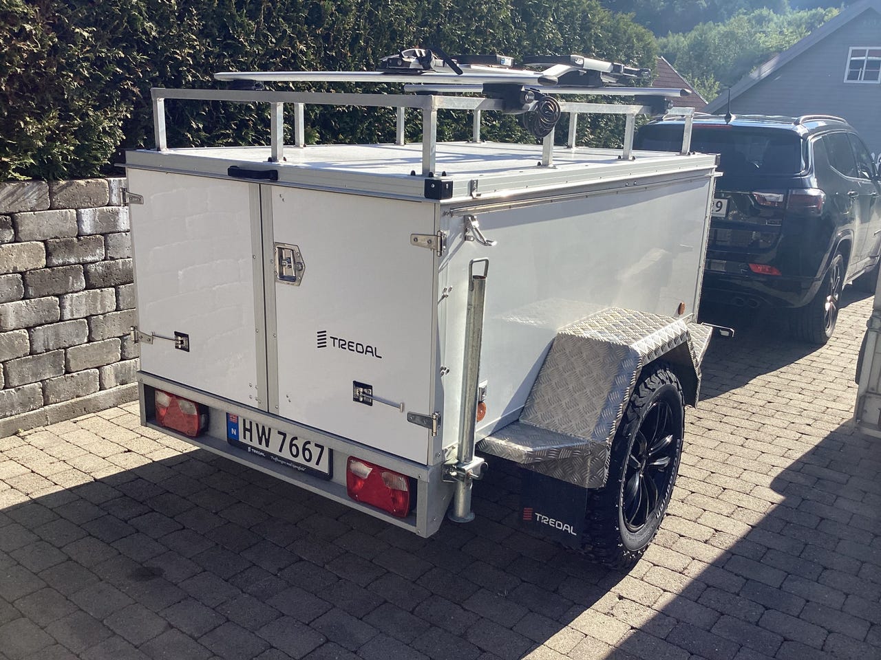 TREDAL T-13-UC OFFROAD m/rails 2019, diesel varme, sykkel stativ ...