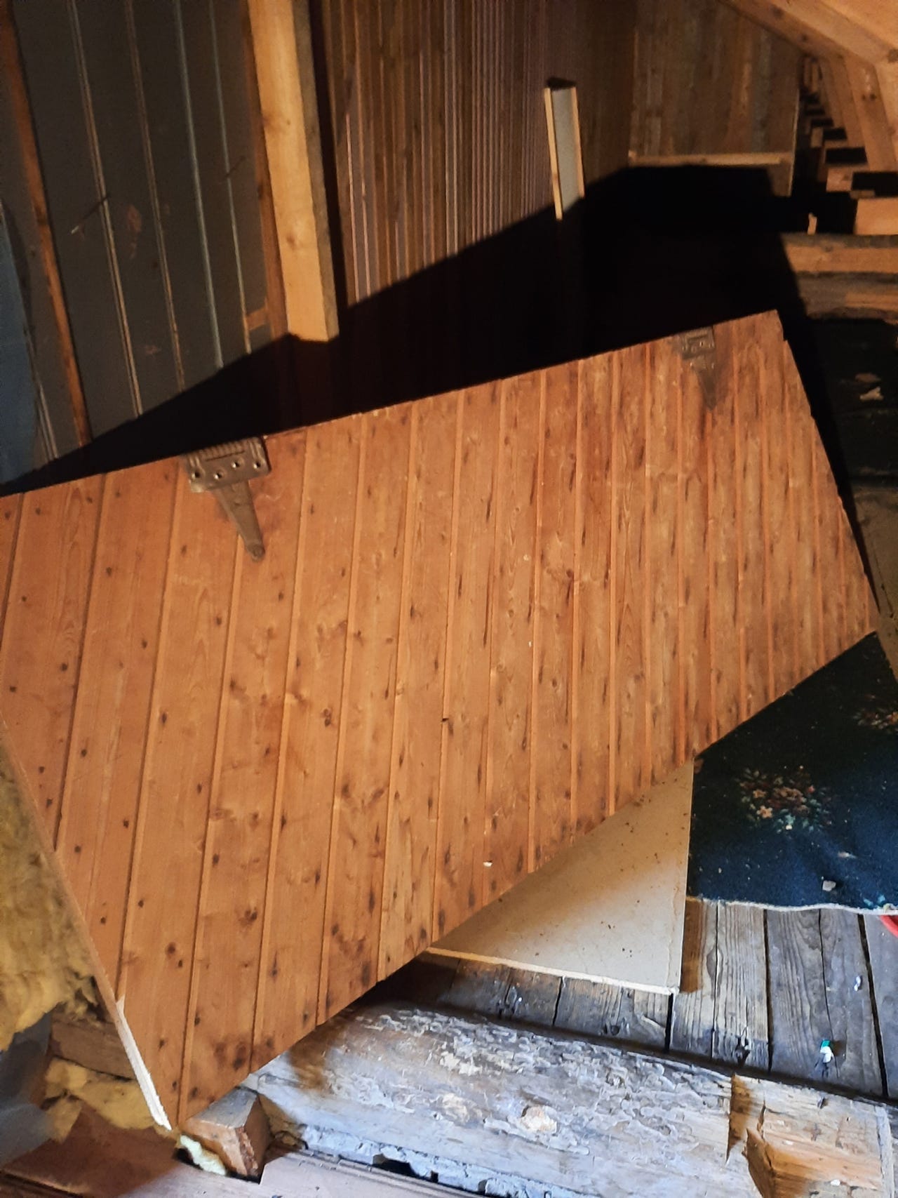 Massiv furu boddør for 180x75 ramme gis bort | FINN-torget