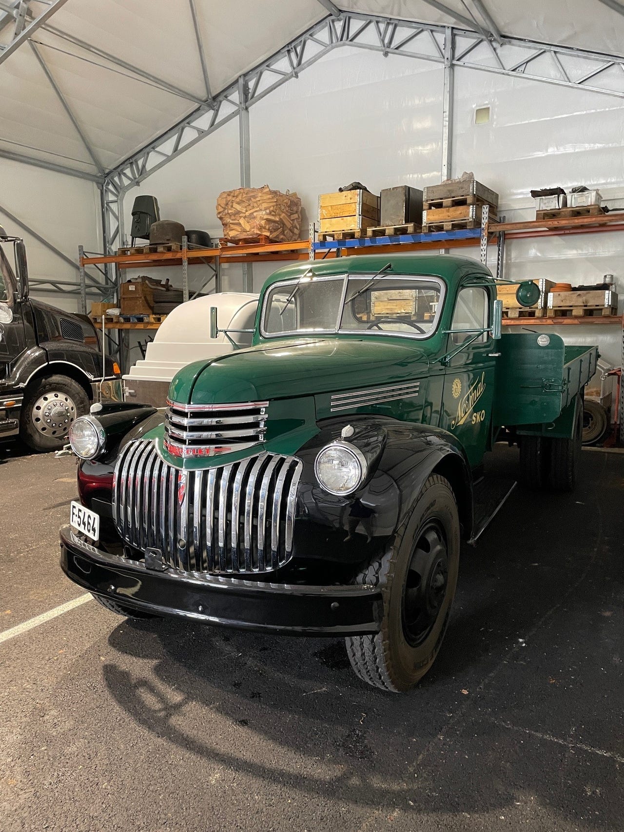 Til salgs: Chevrolet lastebil under 7500kg - 1946 - Planbil - 100 Hk ...