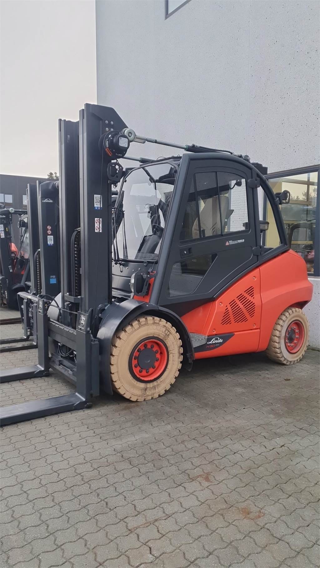 Til salgs: Linde H50/600D-394 - Truck - Løftekapasitet 5000 kg - Løftehøyde 5.065 meter | FINN.no
